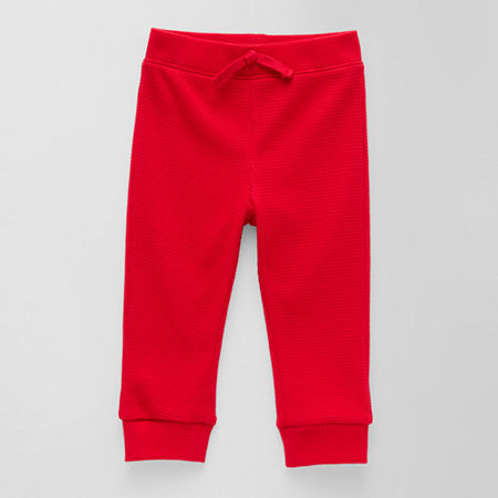 Click here for Okie Dokie Baby Boys Cuffed Regular Fit Jogger Pan... prices