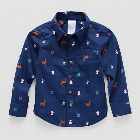 Click here for Okie Dokie Toddler & Little Boys Long Sleeve Cuffe... prices
