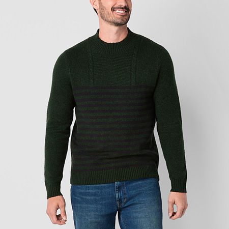 Click here for St. Johns Bay Cozy Stripe Mens Crew Neck Long Slee... prices