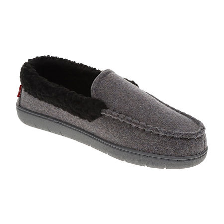 Click here for Levis Mens Moccasin Slippers  Xx-large  Black prices