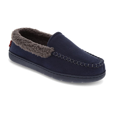 Click here for Levis Mens Moccasin Slippers  Xx-large  Blue prices