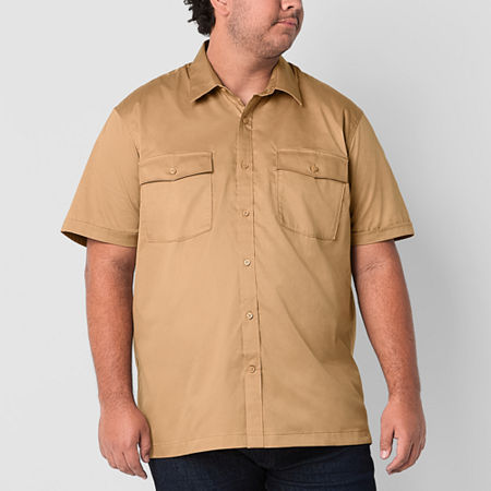 Click here for Shaquille ONeal XLG Satin Utility Mens Short Sleev... prices