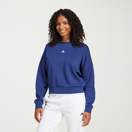 Click here for adidas Womens Essentials Crewneck Small-Logo Sweat... prices