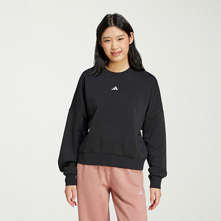 Click here for adidas Womens Essentials Crewneck Small-Logo Sweat... prices