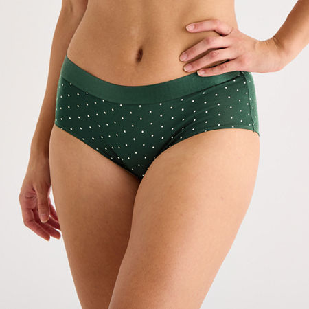 Click here for Arizona Body Cotton Elastic Waist Boyshort Panty... prices