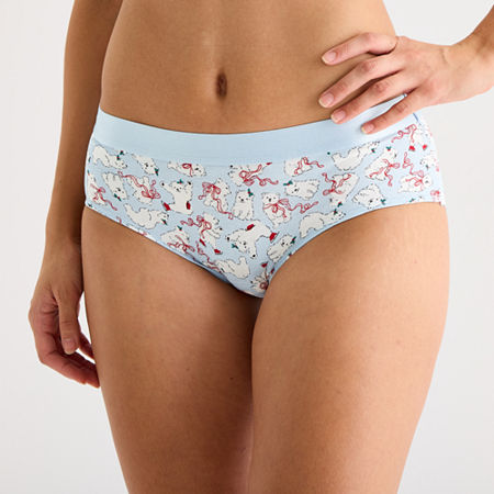 Click here for Arizona Body Cotton Elastic Waist Hipster Panty  S... prices