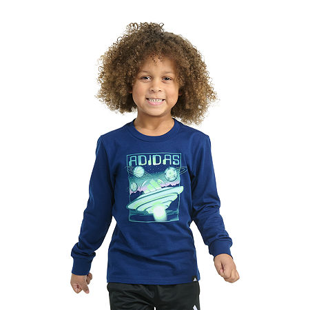 Click here for adidas Toddler Boys Crew Neck Long Sleeve Regular... prices