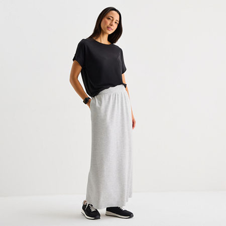 Click here for Stylus Womens Mid Rise Maxi Skirt  X-small  Gray prices