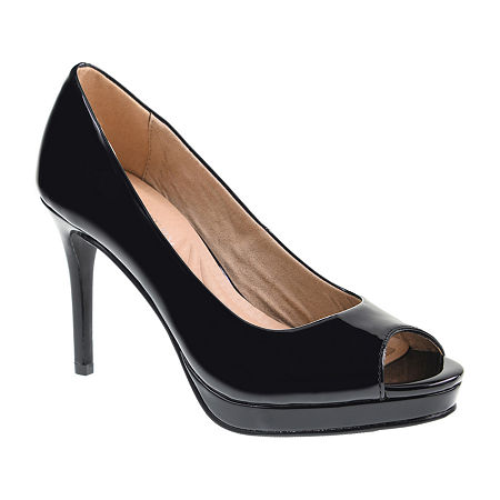 Click here for CL by Laundry Mild Womens Peep Open Toe Stiletto H... prices