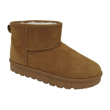 Click here for Pop Womens Rhemmy Flat Heel Winter Boots  7 Medium... prices