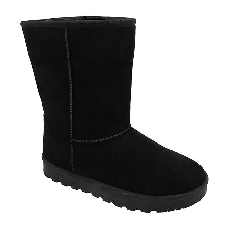 Click here for Pop Womens Murphy Flat Heel Winter Boots  9 1/2 Me... prices