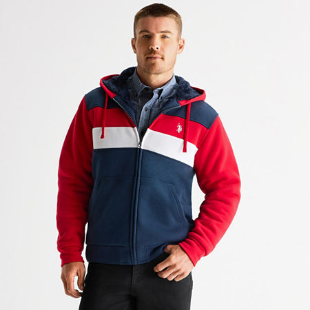 Click here for U.S. Polo Assn. Colorblock Sherpa Mens Long Sleeve... prices