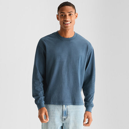 Click here for Arizona Mens Crew Neck Long Sleeve T-Shirt  Large... prices