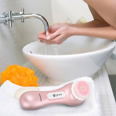 Prospera Ultrasonic Facail Brush - Pink