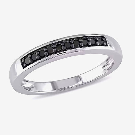 Click here for Midnight Black Womens 2MM 1/10 CT. T.W. Natural Bl... prices