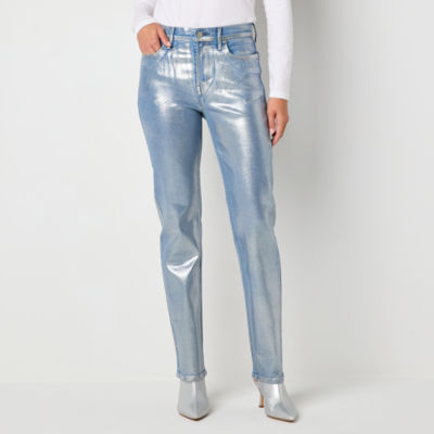 a.n.a Tall Stretch Fabric Womens High Rise Regular Fit Jean, Color ...