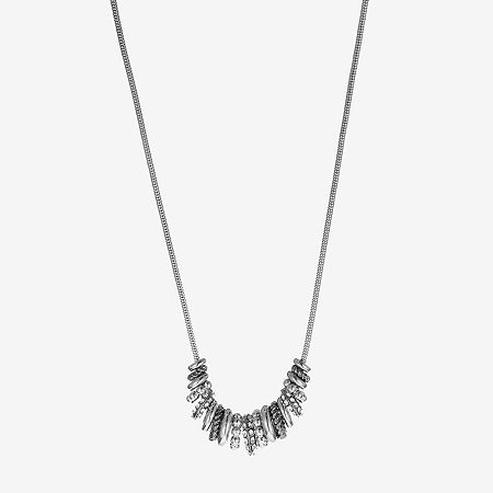 Click here for Liz Claiborne Womens Black 17 Inch Collar Necklace... prices
