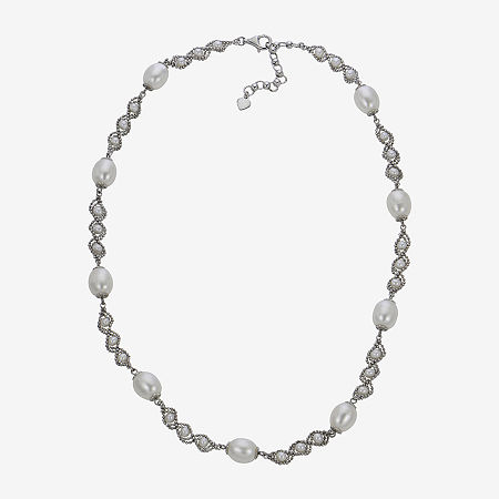 Click here for Cultured Freshwater Pearl Necklace  One Size prices