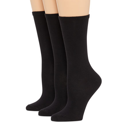 Click here for Mixit Everyday Essential Womens 3 Pair Crew Socks... prices