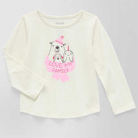 Click here for Okie Dokie Toddler & Little Girls Round Neck Long... prices