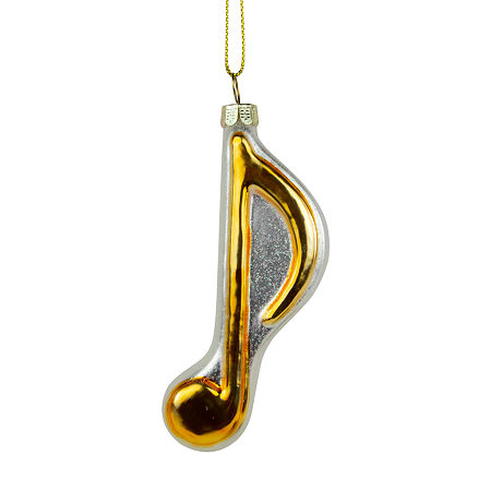 Click here for 3.5 Metallic Gold and Glittered White Sixteenth Mu... prices