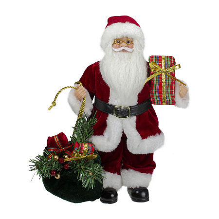Click here for 12 Santa Claus Holding Gift Bag and Presents Chris... prices