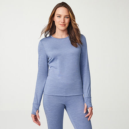 Click here for Free Country Womens Force Grid Fleece Crew Neck Lo... prices