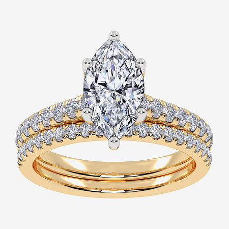 Click here for (H-I / Si2-I1) Womens 1 1/2 CT. T.W. Lab Grown Whi... prices