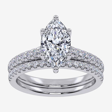 Click here for (H-I / Si2-I1) Womens 1 1/2 CT. T.W. Lab Grown Whi... prices