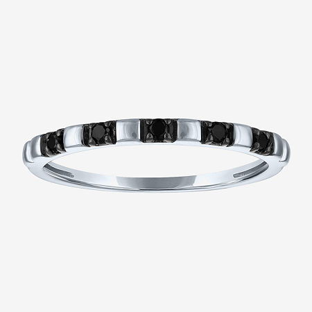 Click here for Womens 2MM 1/10 CT. T.W. Natural Black Diamond 10K... prices