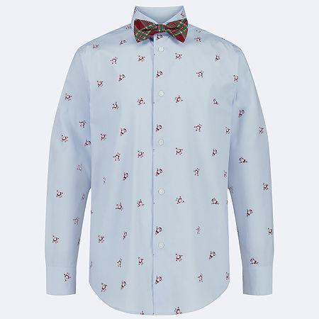 Click here for TFW Little & Big Kid Boys Long Sleeve Point Collar... prices