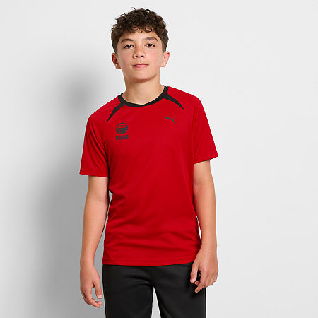 Click here for PUMA Big Kid Boys Crew Neck Short Sleeve Graphic T... prices