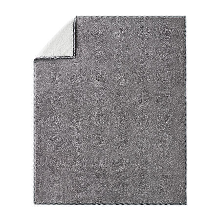 Click here for Bearpaw Campton Washable Throw  One Size  Gray prices
