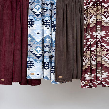 Click here for Bearpaw Super Cozy Midweight Blanket  One Size  Re... prices