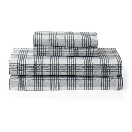 Click here for Bearpaw Herringbone Poly Flannel Sheet Set  One Si... prices