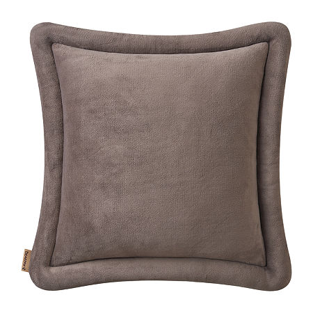 Click here for Bearpaw Mabel Coco Plush Square Throw Pillow  One... prices