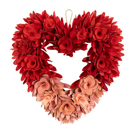 Click here for Northlight Vday Floral Wreath  One Size  Red prices