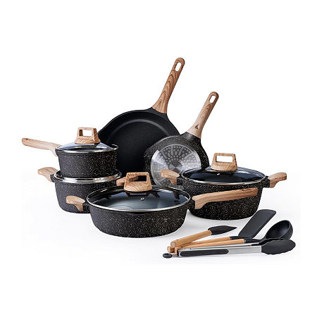 Click here for Country Kitchen 14-pc Non-Stick Cooware Set  One S... prices