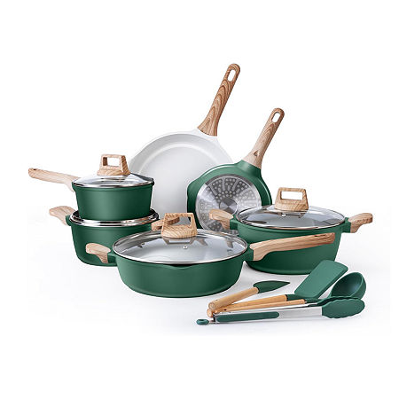 Click here for Country Kitchen 14-pc Non-Stick Cooware Set  One S... prices