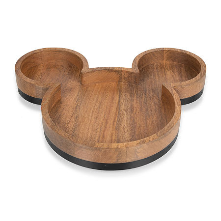 Disneys Mickey Mouse Shaped Serving Tray - Mango Wood