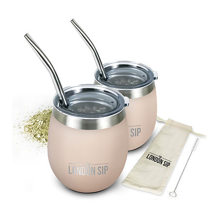 Click here for London Sip Stainless Steel 8 oz. Yerba Mate Cup Se... prices