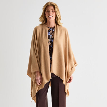Click here for Liz Claiborne Cashmere Like Wrap  One Size  Brown prices