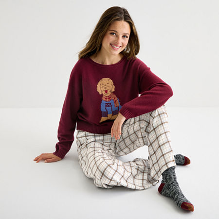 Click here for Arizona Body Womens Flannel Juniors Pajama Pants... prices