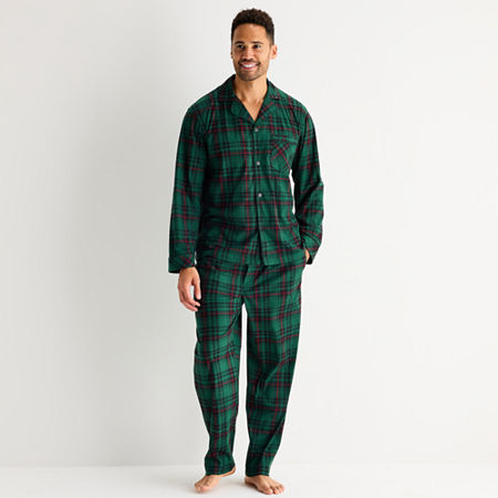 Click here for St. Johns Bay Mens Fleece Long Sleeve 2-pc. Pajama... prices