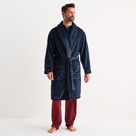 Click here for Stafford Mens Long Sleeve Long Length Robe  X-larg... prices