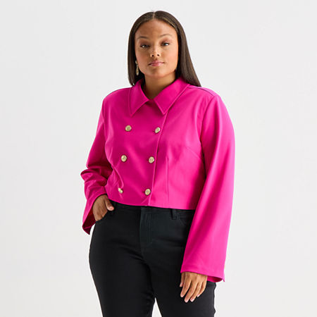 Click here for Bold Elements Womens Plus Lightweight Cropped Jack... prices