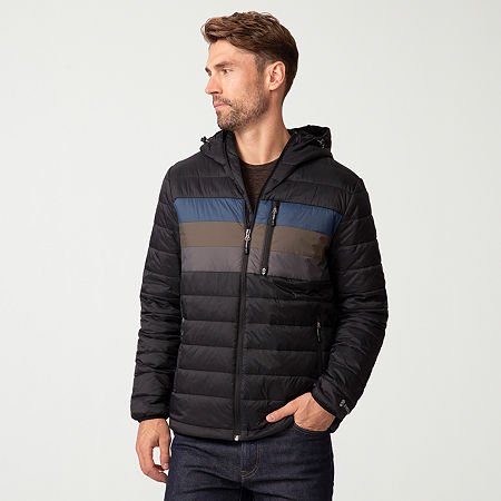 Click here for Free Country Mens Hooded Midweight Puffer Jacket... prices