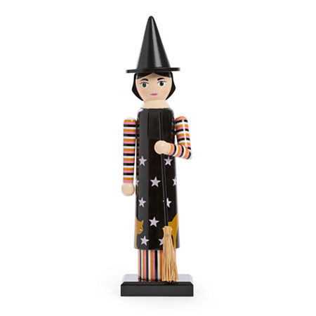 Click here for Layerings Witch Wood Nutcracker  One Size  Black prices