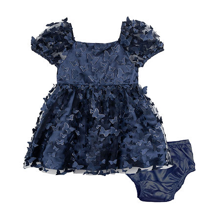 Click here for Rare Editions Baby Girls Short Sleeve Puffed Sleev... prices