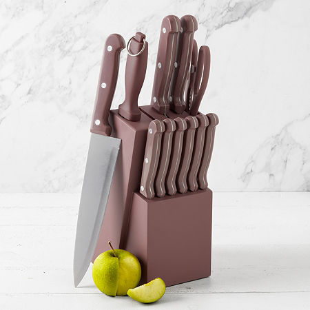 Click here for Basic Essentials Stainless Steel 12-pc. Knife Bloc... prices
